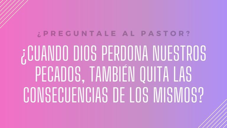 Dios perdona nuestros pecados y los olvida: el poder del perdón divino ...